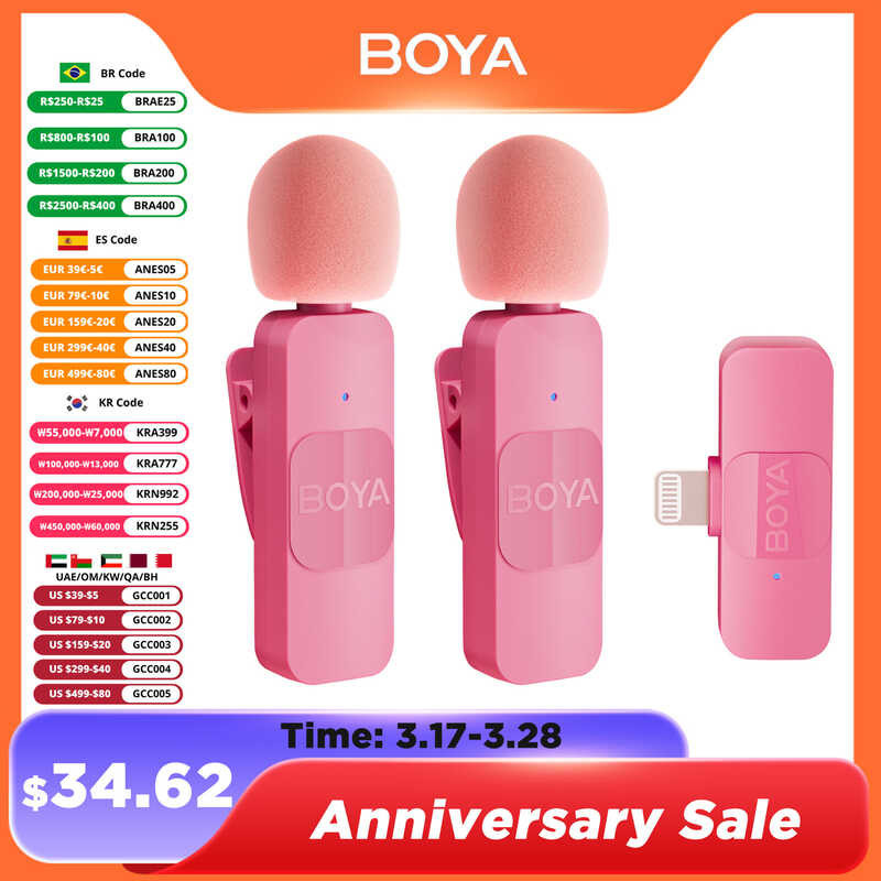 955 Buoy By-V-P Wireless Collar Clip Flip Microphone, Angkop Para Sa ...