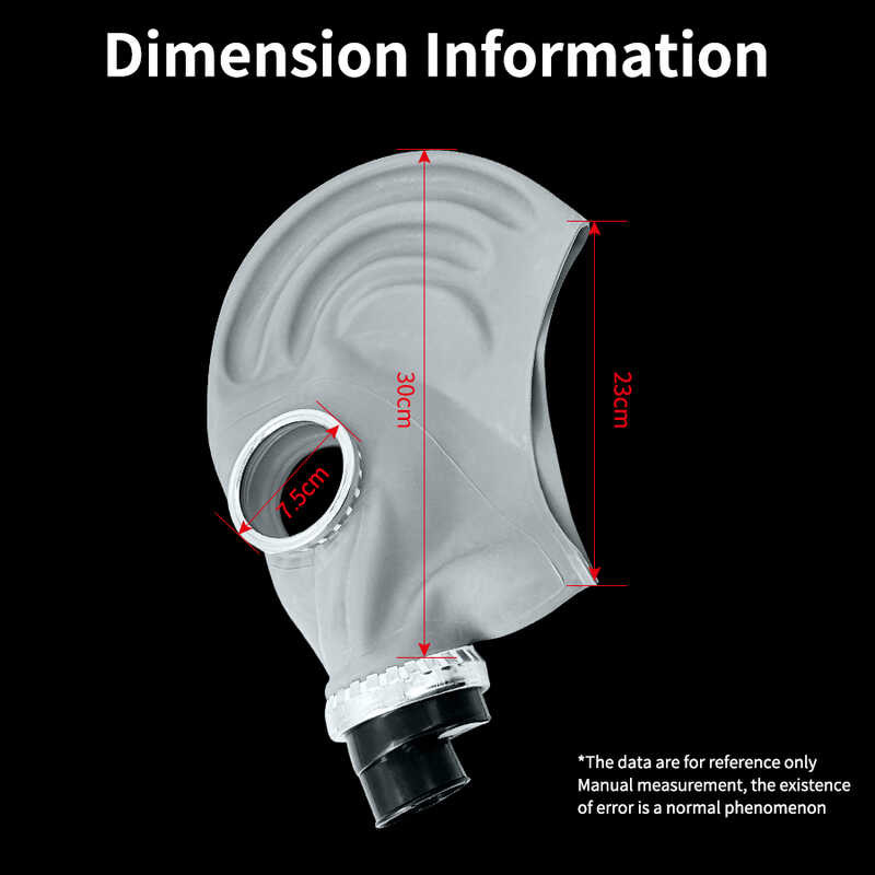 Chemical Resin Mask Industrial Safety Full Face Gas Mask Paint ...