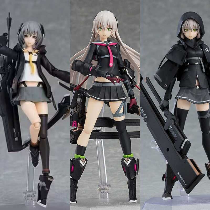 Figma 396 2Nd Generation Heavy Military Outfit Female High School Student No.1 Lu Ke Hands-On ...