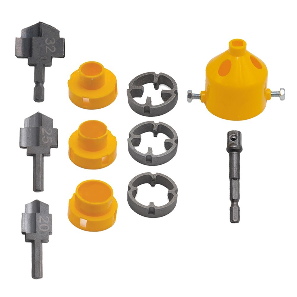 PPR Drill Bit with PVC Pipe Threader Water Pipe Expansion Drill Punch ...