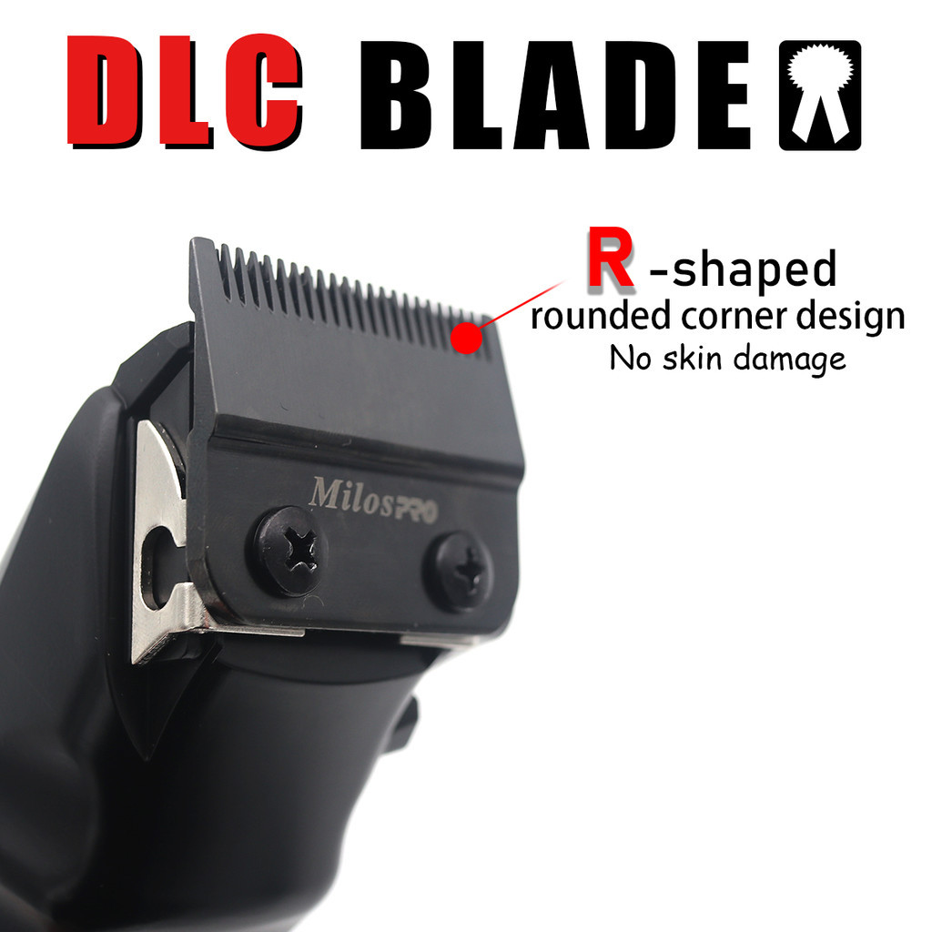 Professional Men's Hair Clipper - Cordless Cutter with Removable ...