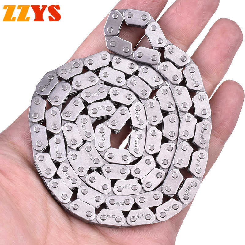3X4 124L 124 Link Motorcycle Engine Parts Camshaft Timing Chain Para Sa ...