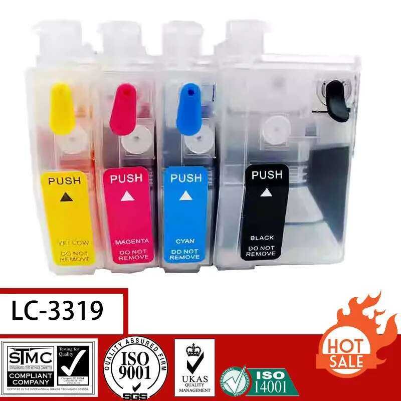 Tt Compatible Full Reable Ink Cartridge Para Lc3319 3319 Lc3317 3317 Na ...