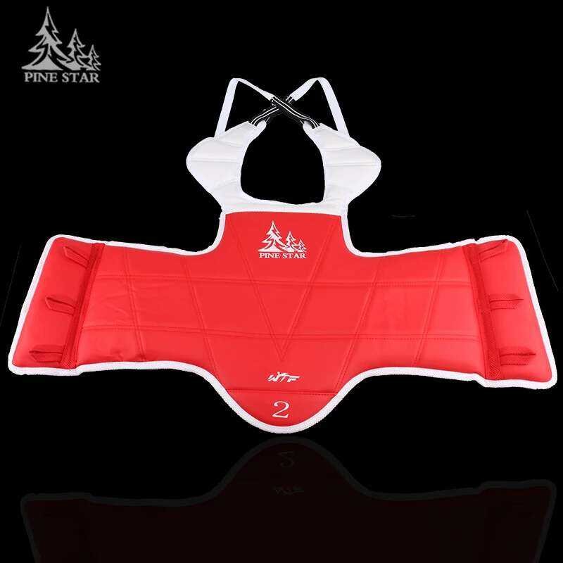 Tt Traditional Taekwondo Chest Guard Children Men Women Student Red ...