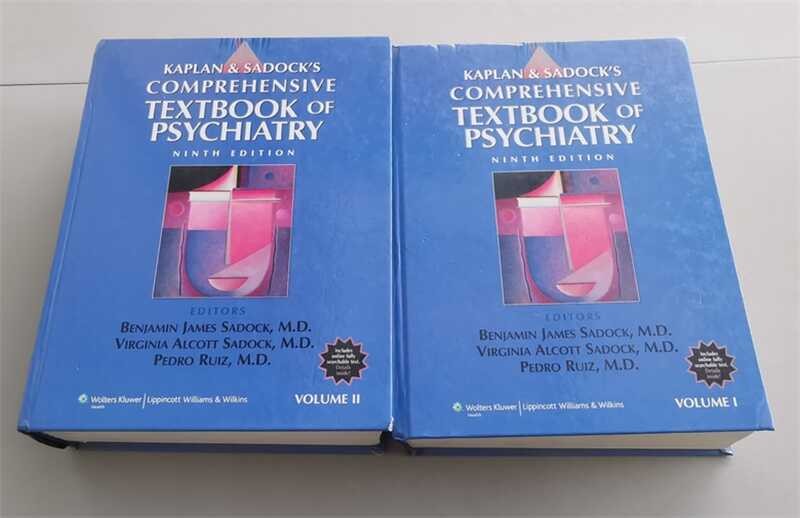 Two comprehensive psychiatry textbooks with thick defects | Shopee ...