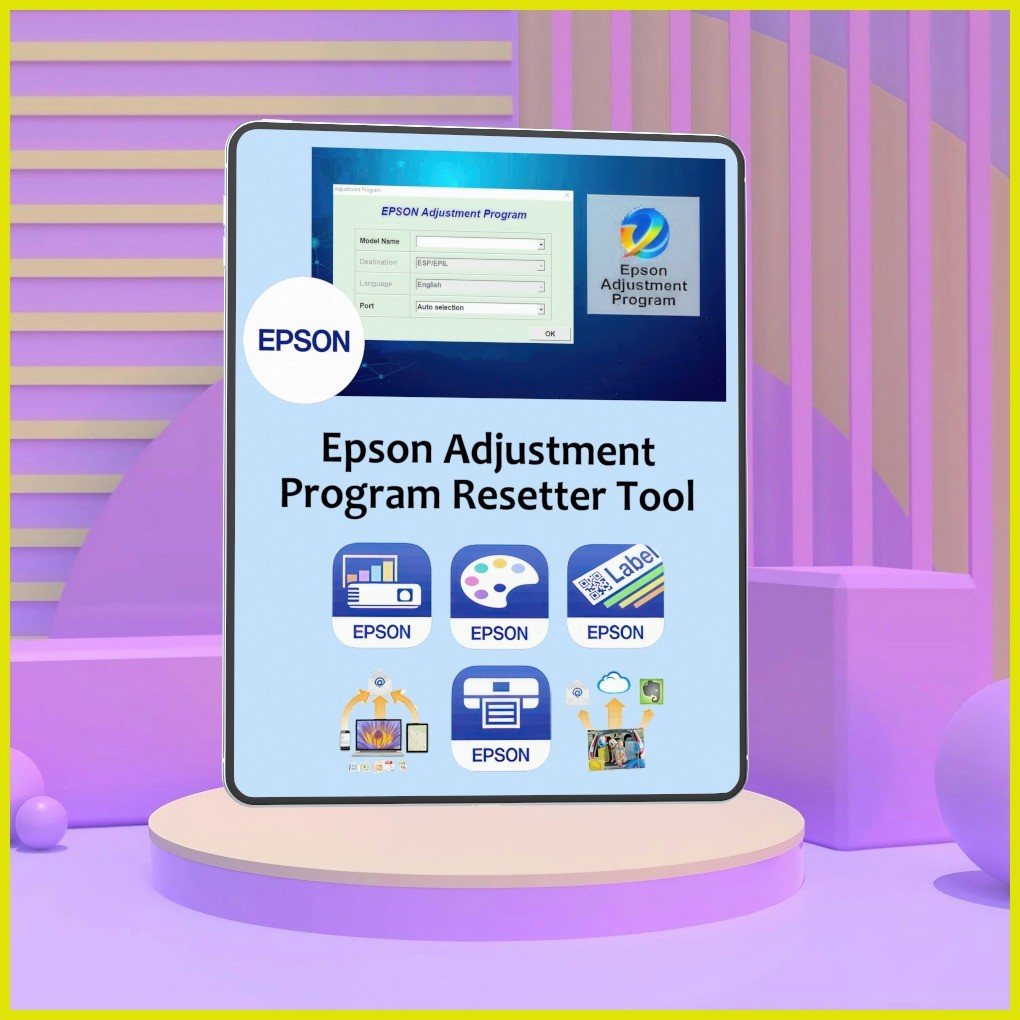 ♀ Resetter Adjustment Program for Epson L130 L220 L310 L360 L365 ...