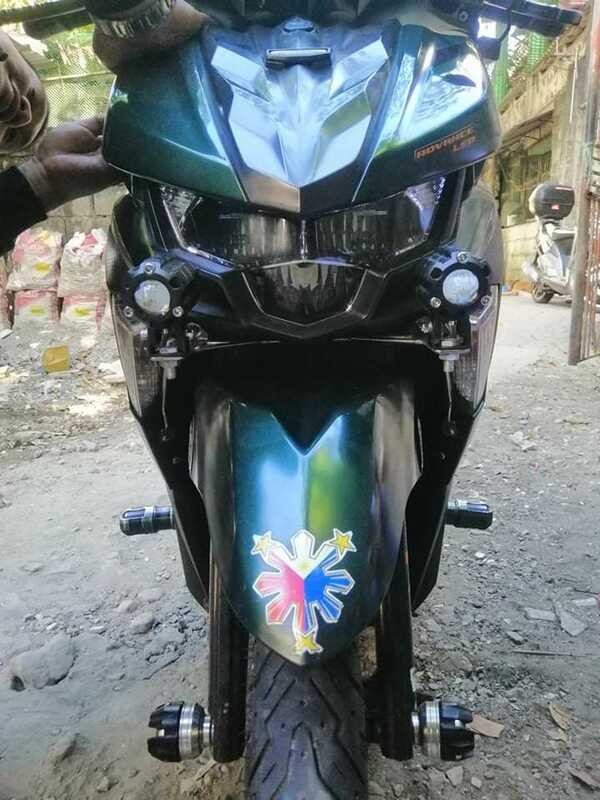 Soul Mio I 125 Stainless Mini Driving Light Bracket( Heavy Duty ...