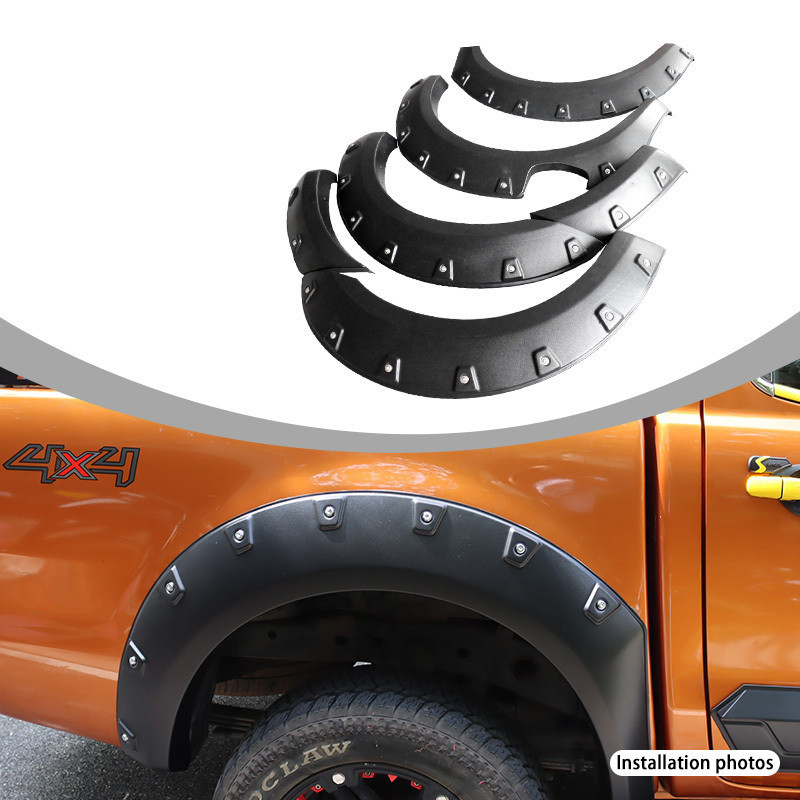 High Quality New Abs Material Black Wheel Arch Fender Flare Pocket ...