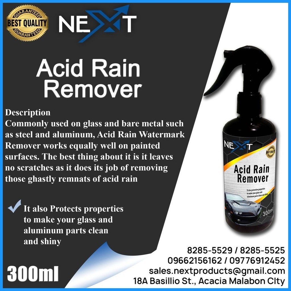 Acid Rain Remover (300 ml) | Shopee Philippines