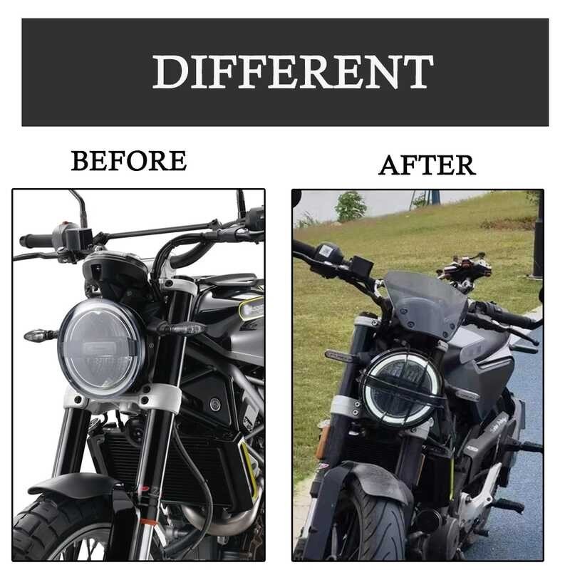 PARA Bagong Windshield Cover Screen Deflector para sa Vitpilen 401 ...