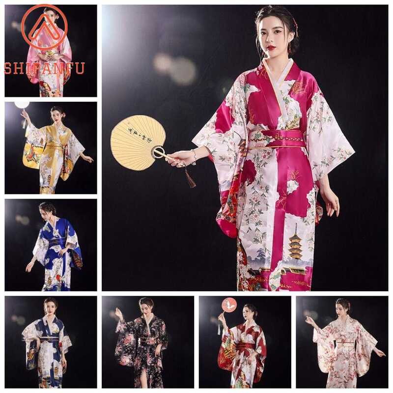 LY SHIPANFU Cosplay Costume Traditional Japanese Kimono Japanese Style ...