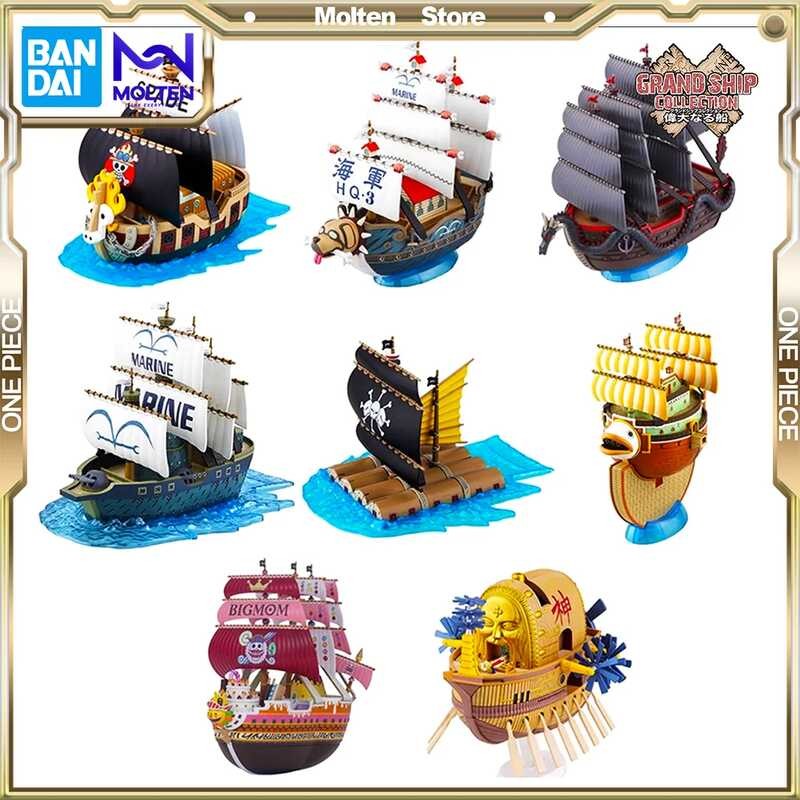 Bandai One Piece Grand Ship Collection Going Merry Thousand Sunny Red ...