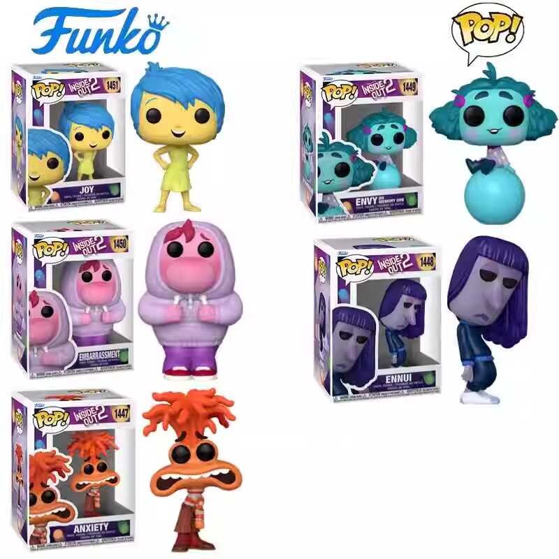 Genuine Funko Pop Inside Out 2 Series Movie Character Envy Ennui ...