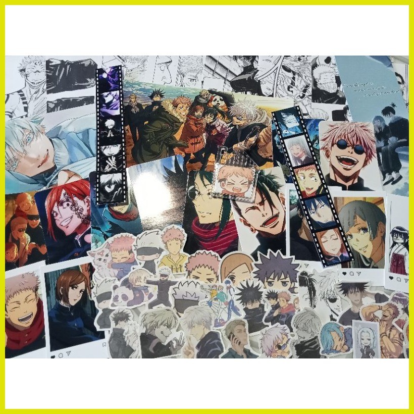 Jujutsu kaisen Fan bundle kit merch gift box anime manga Gojo Satoru ...