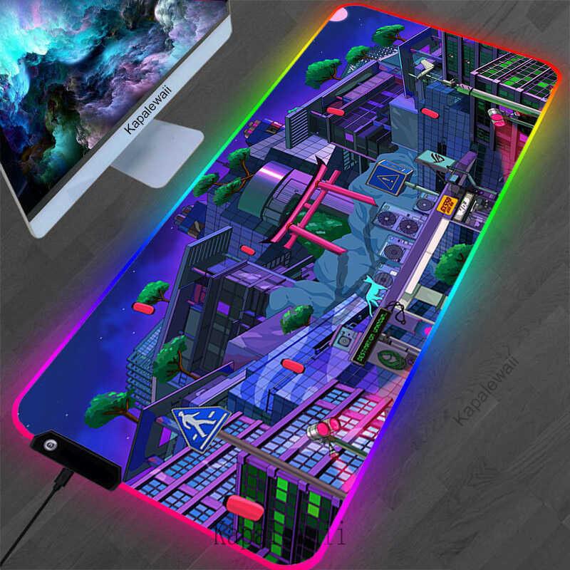 ASUS XXL RGB Gaming Mouse Pad ROG Desk Mat HD Black Gamer Accessories ...