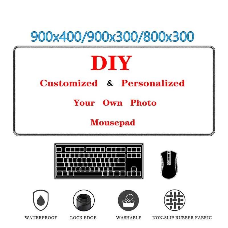 Large DIY Custom Customization Design Pattern Mouse Pad Anime Gaming ...