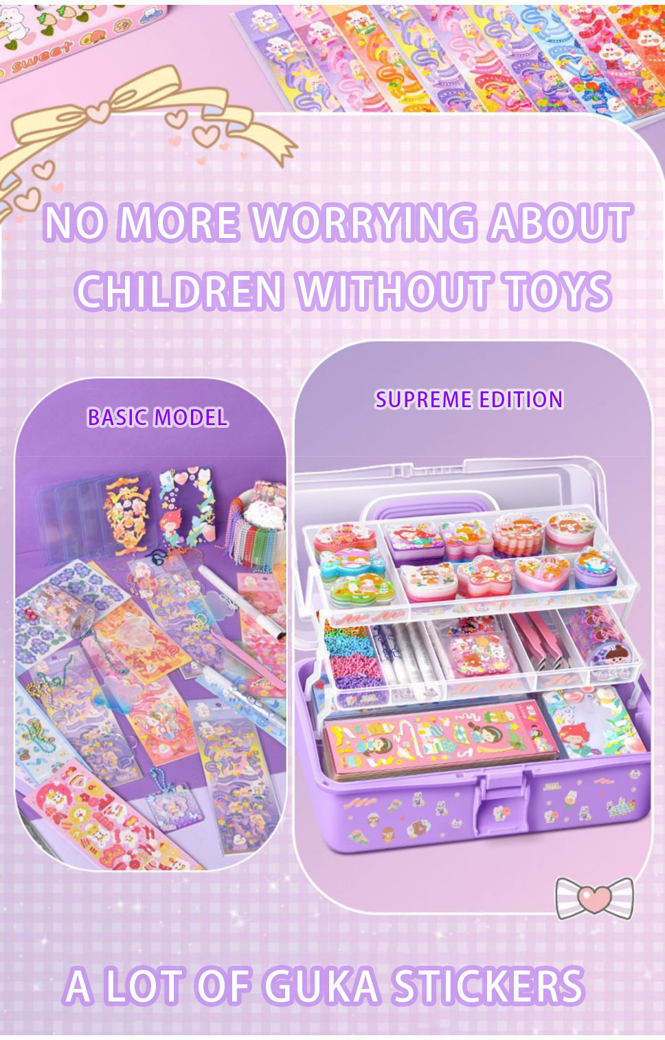 HFT Cute Guka Stickers Kawaii Cartoon Non-Repeating Hand Account DIY ...