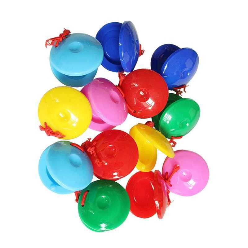 Plastic Finger Castanets Hand- Held Percussion Instrument Ringboards ...