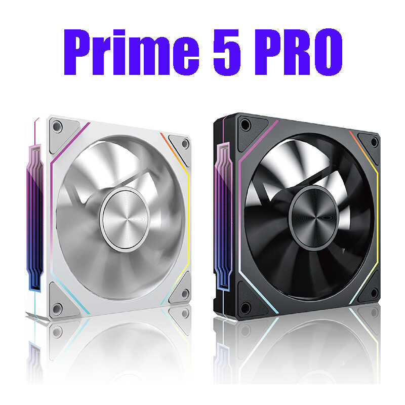 OEM PRISM 5 PRO Computer Chassis Fan 12Cm ARGB 4 Pin PWM Quiet Coog Fan ...