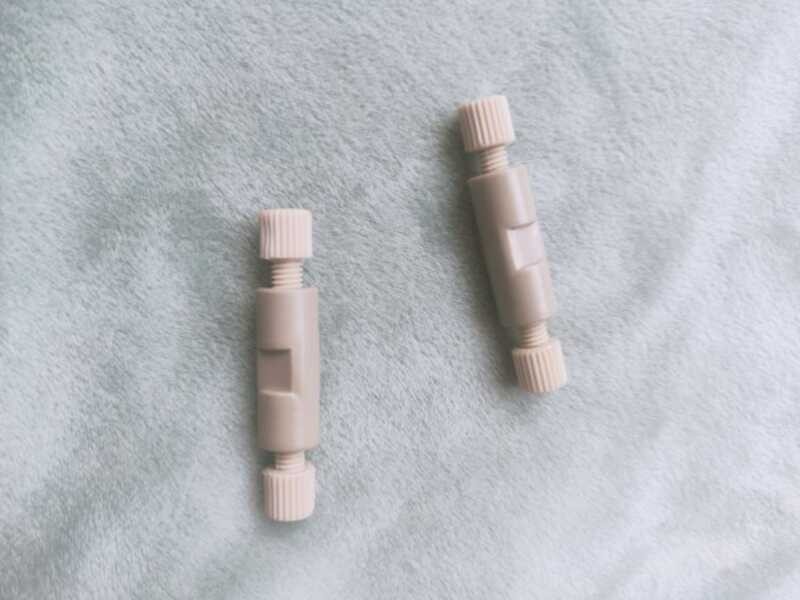 Liquid chromatography analyzer two-way 2mm 3mm 4mm Peek connector ...