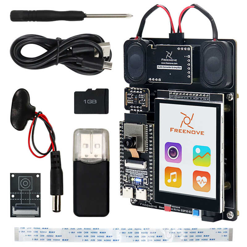 Development Freenove Kit For Esp32-S3 CAM Wireless, Dual-Core 32-Bit ...