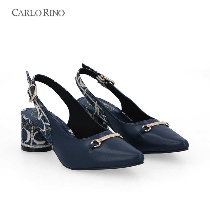 8303 Carlo Rino Carlo Geo Jacquard Pumps | Shopee Philippines