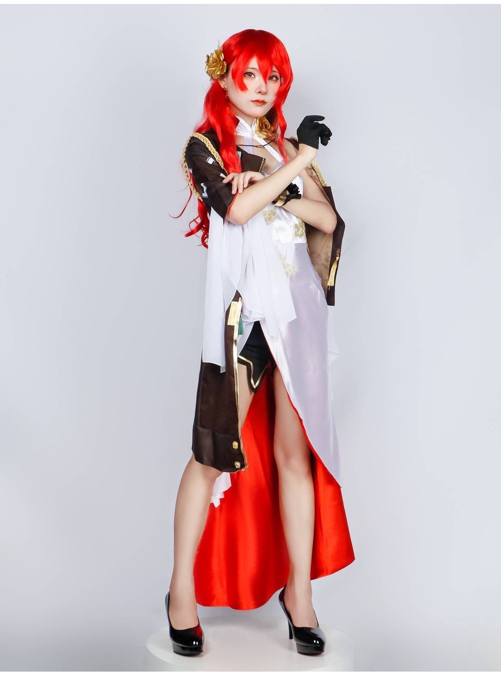 【Wetrose】Honkai Star Rail Himeko Costume Cosplay Dress Set for Women ...