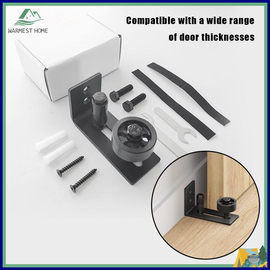 ,,{Warm}8 in 1 Barn Door Floor Guide Roller Flush Bottom Stay Roller ...