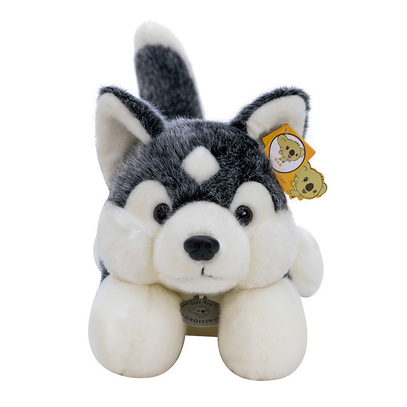 Husky Plush Huggable Toy Lifesize And Detailed Perfect For Kids Home ...