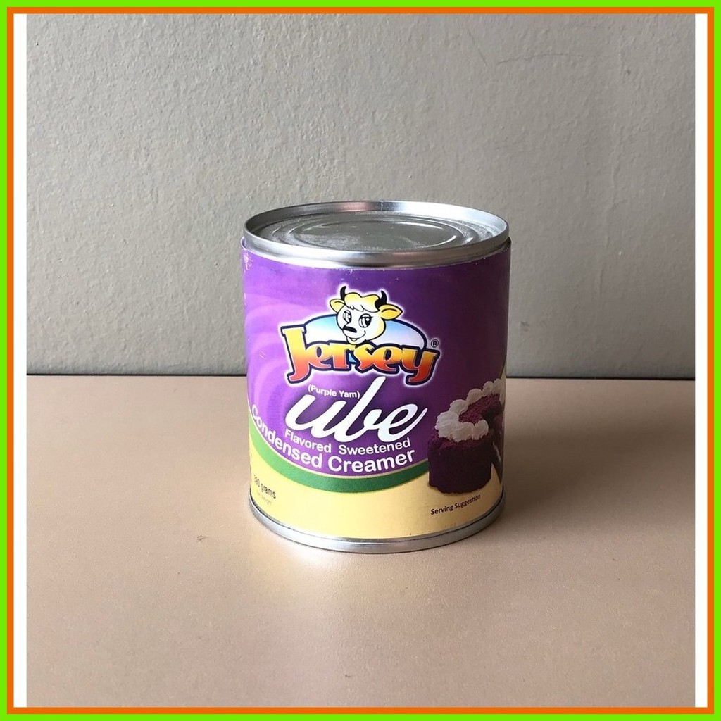 ♀ ℗ JERSEY UBE FLAVORED CONDENSED CREAMER (390g) | Shopee Philippines