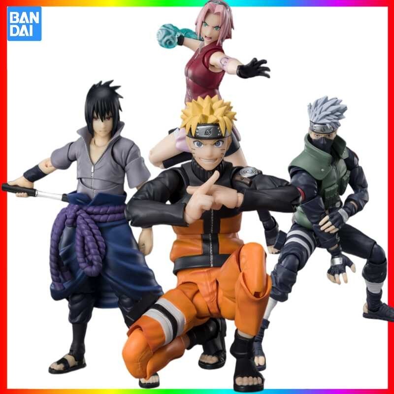 In Stock Bandai Original S.H. Figuarts Anime Naruto Sasuke Haruno ...