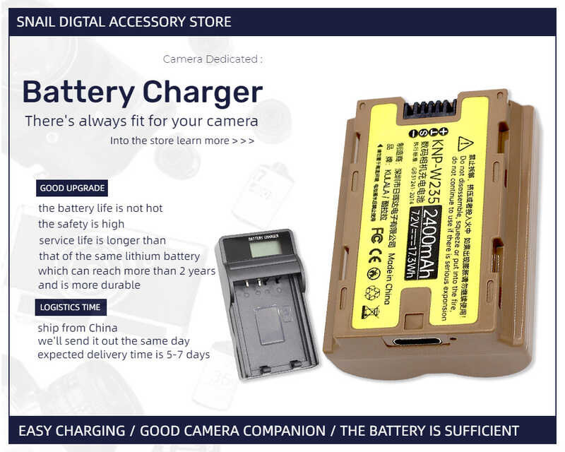 & Fujifilm Np-W235 Camera Battery For Fujifilm FUJI Micro Single Xt4 ...