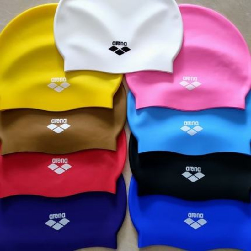 Arena Arena Swimming Cap Women Waterproof No-Slim Long Hair Adult ...