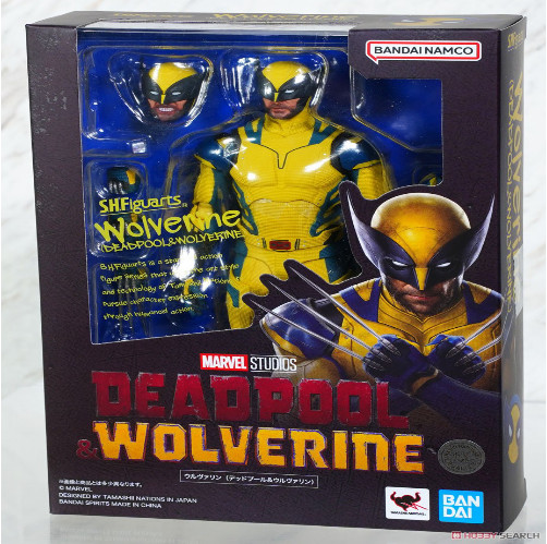 Bandai SHF Marvel Legends Deadpool And Wolverine Movie Wolverine ...