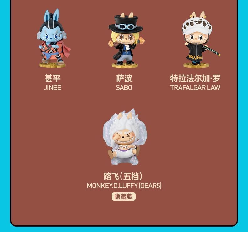[Ready Stock] POPMART THE MONSTERS x One Piece Series Figure-made ...