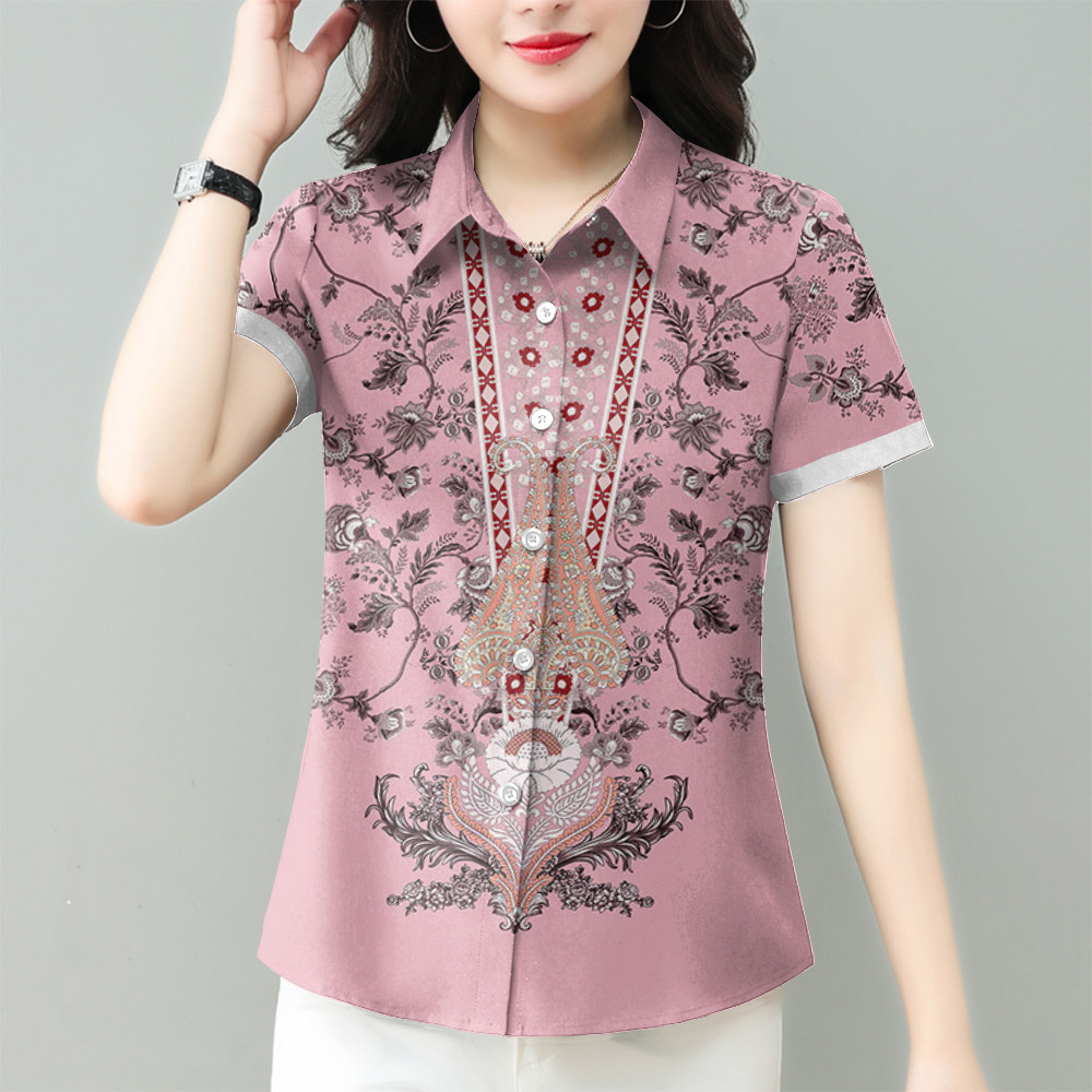 2025 Asean Attire For Women Retro Ethnic Style Shirt For Women ...