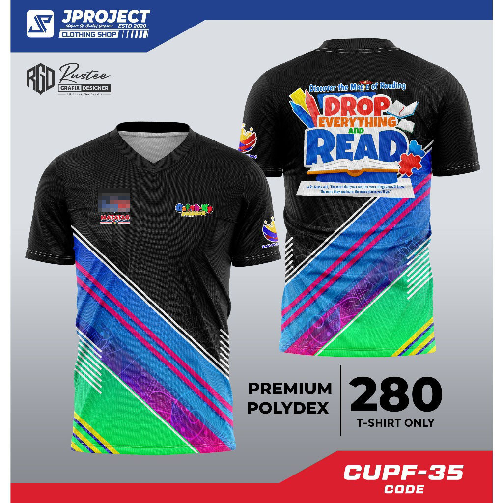 NEW! 2024 MATATAG UNI T SHIRT FULL SUBLIMATION BADGE NATIONAL TEACHERS ...