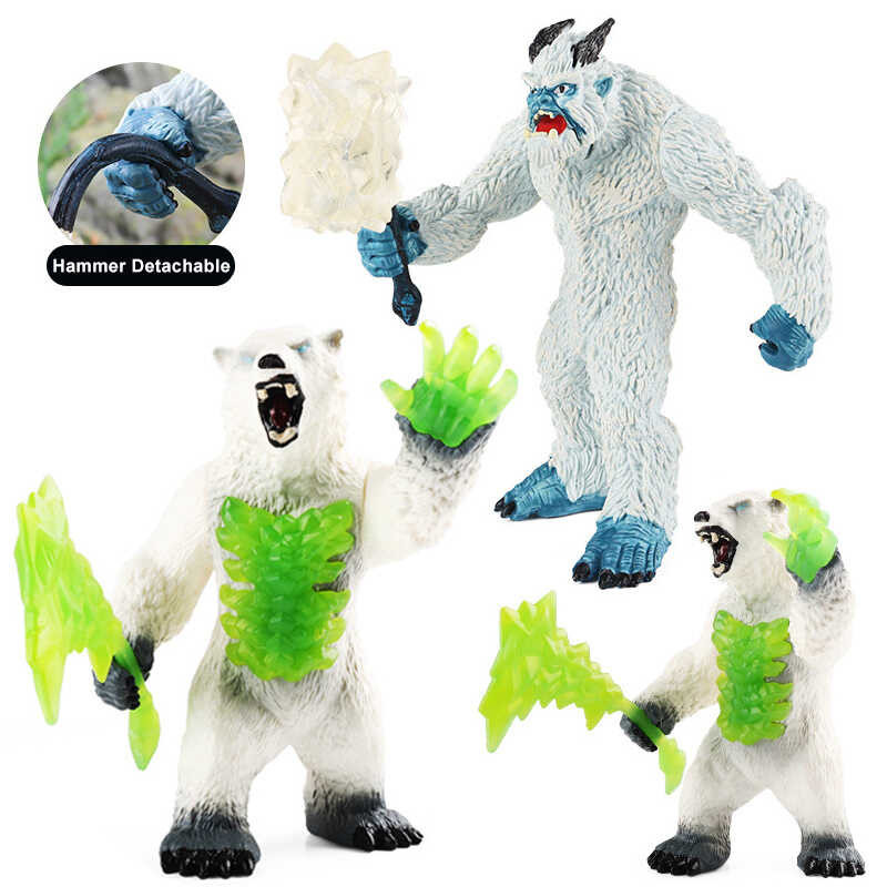Simulasyon Ng Western Warcraft Ice Bear Monster Gamit Ang Mga Armas ...