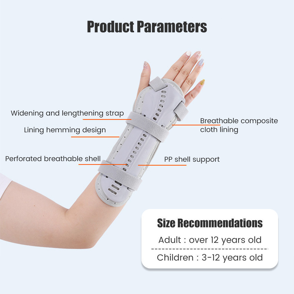 Wrist Joint Fixation Brace Wrist Forearm Arm Fracture Fixator Splint ...