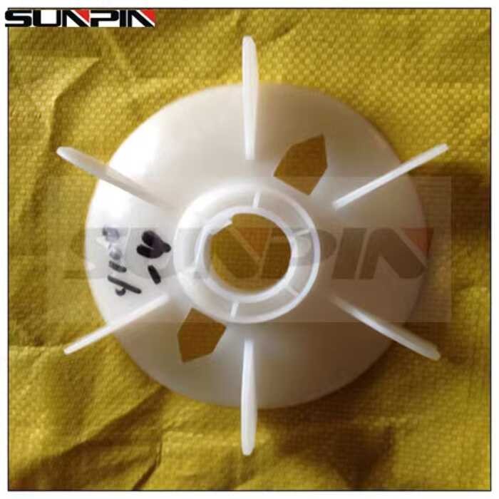Motor blade Y-100 4th grade medium thick white plastic 4KW28 hole three ...