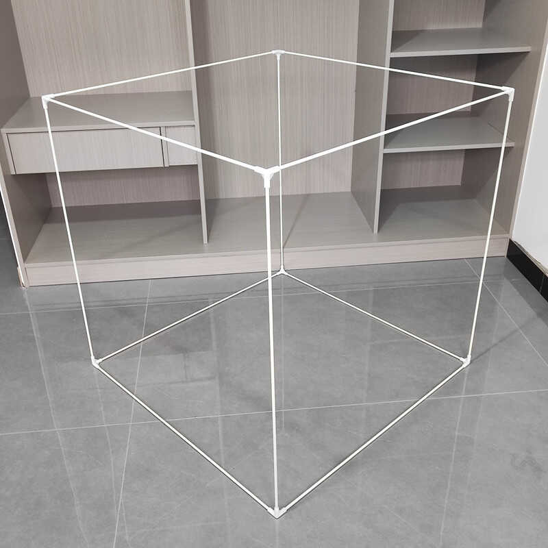 A cube large cube frame model with a length of 1 meter and a 100CM ...