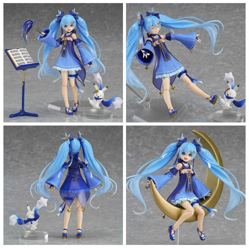 Girl Hatsune Pretty Miku Figma Ex037 Starry Sky Hatsune Yuki Joint ...
