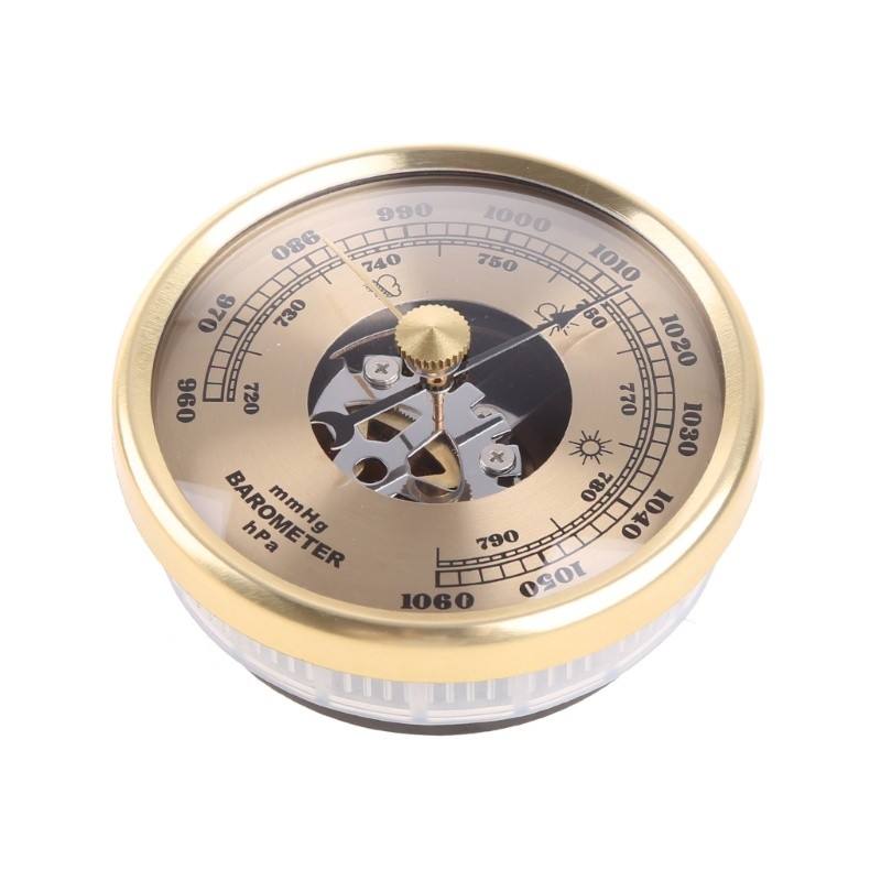 YIN Barometer Precision Aneroid Barometer Weather Station Barometer ...