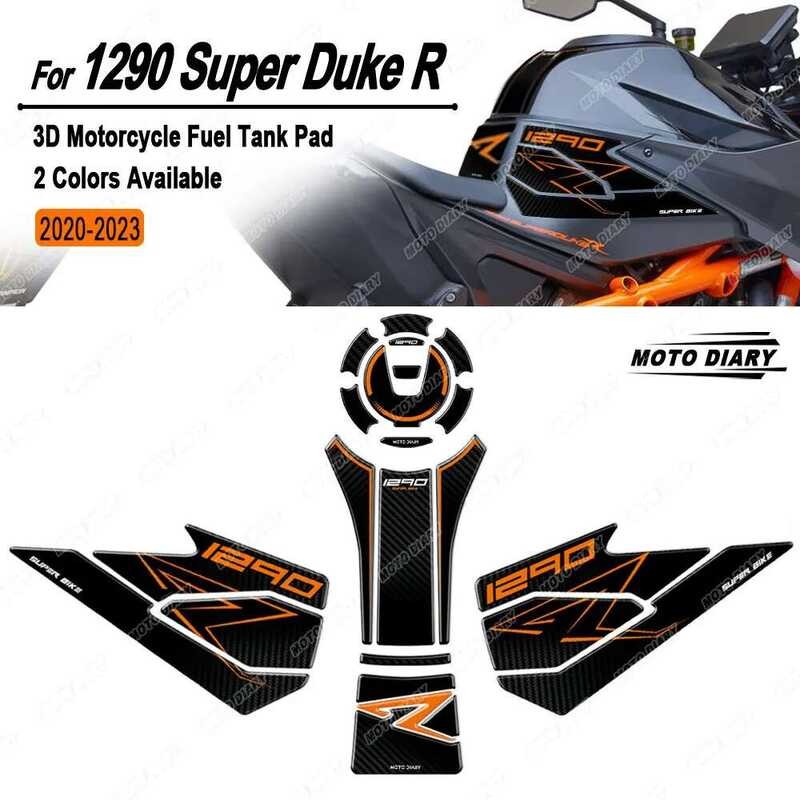 Motorcycle Fuel Pad Stickers 3D Tank Protection Decals Waterproof Para ...
