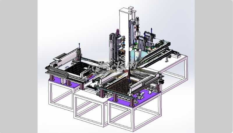 Auto auxiliary brake system automatic assembly and testing line ...