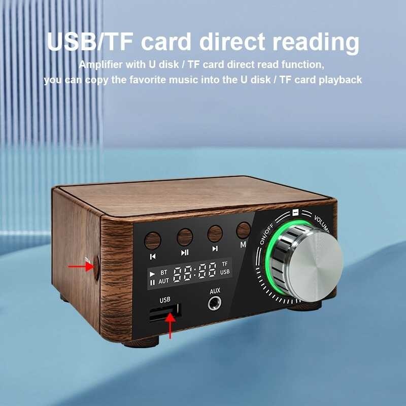 Bluetooth Digital Power Amplifier Board Class D Audio Amplifiers Mini ...