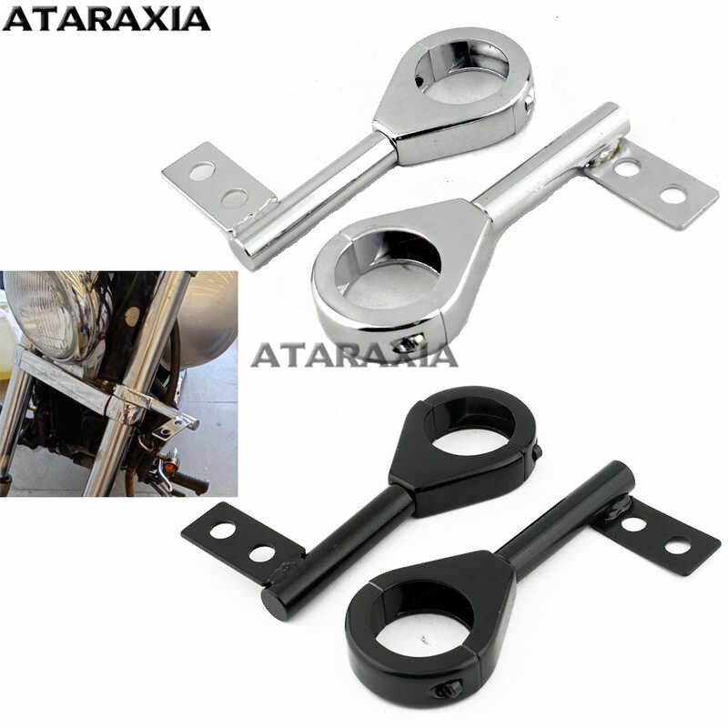 Motorcycle Aluninum Turn Signal Relocation Bracket 39mm 41mm Fork Clamp ...