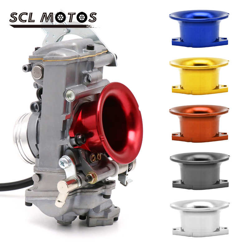 SCL MOTOS Velocity Stack FCR Air Filter Carburetor Air Funnel Trumpet ...