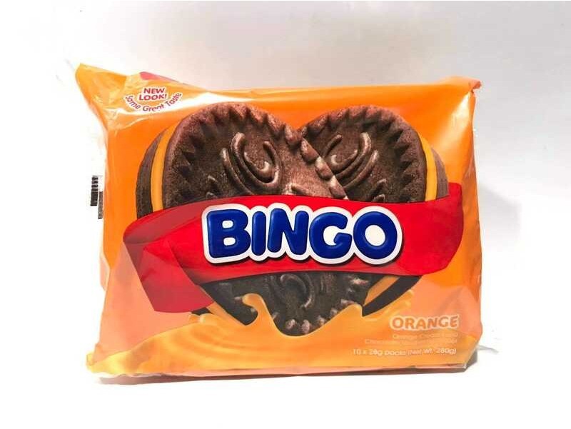 Bingo Chocolate Sand Cookies 280g (Orange) | Shopee Philippines