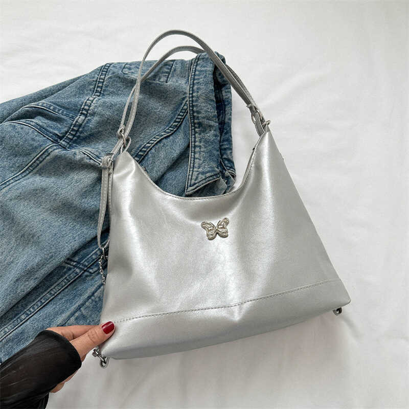 Butterfly Fashion Large Capacity Underarm Women's Bag Simple and ...